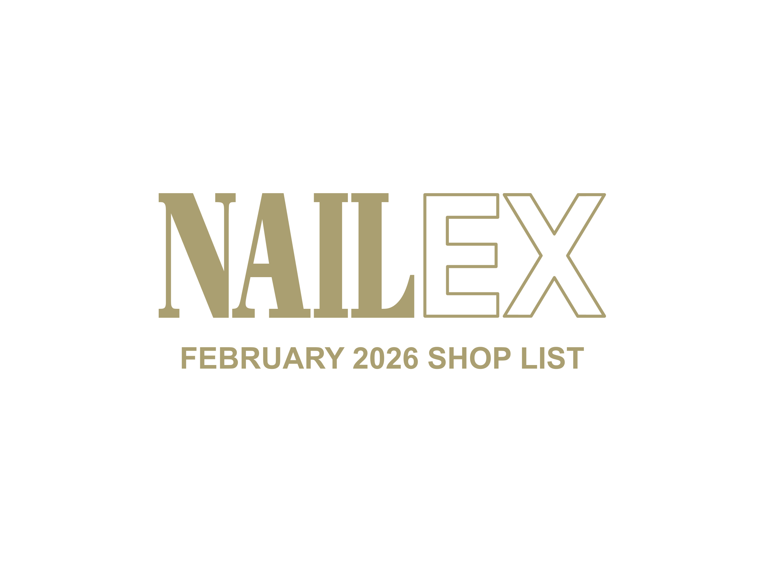 NAILEX2026年2月号 SHOP LIST | NAILEX